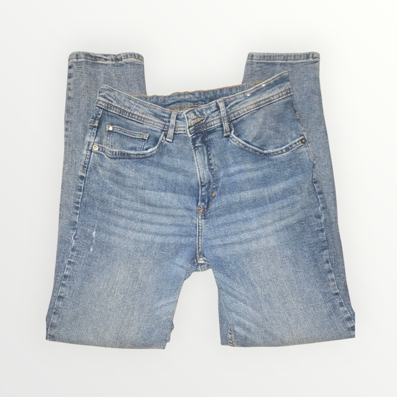 H&M | Jeans | Hm Blue Denim Relaxed Fit Jeans | Poshmark